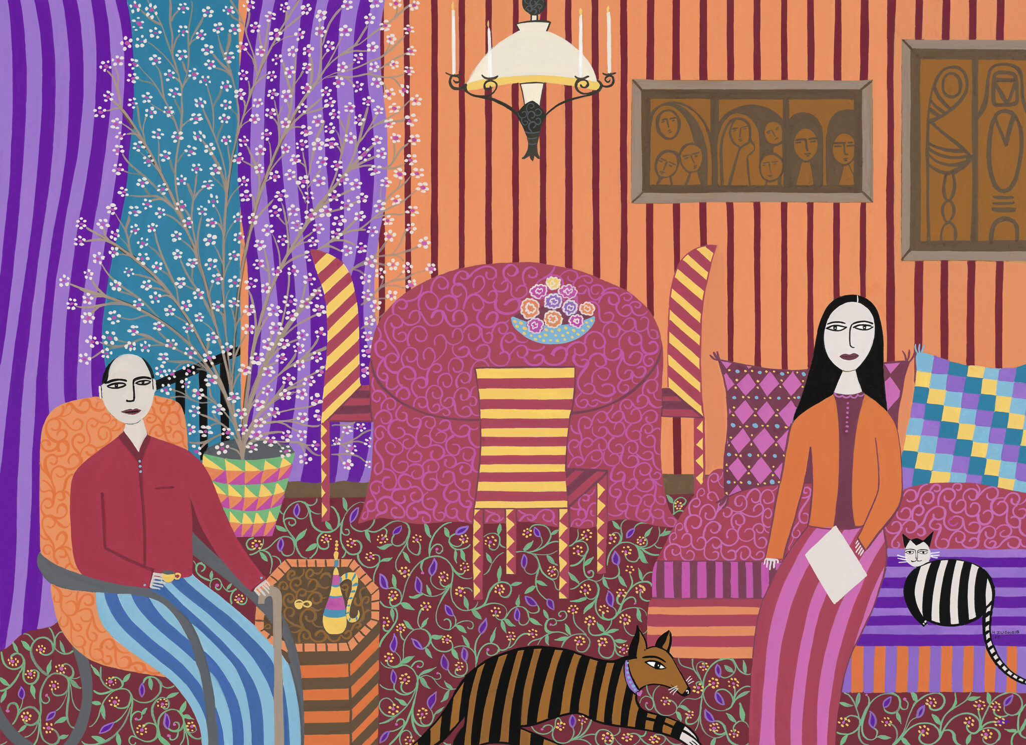 Interview with Lebanese-American Artist Helen Zughaib - TeachMideast