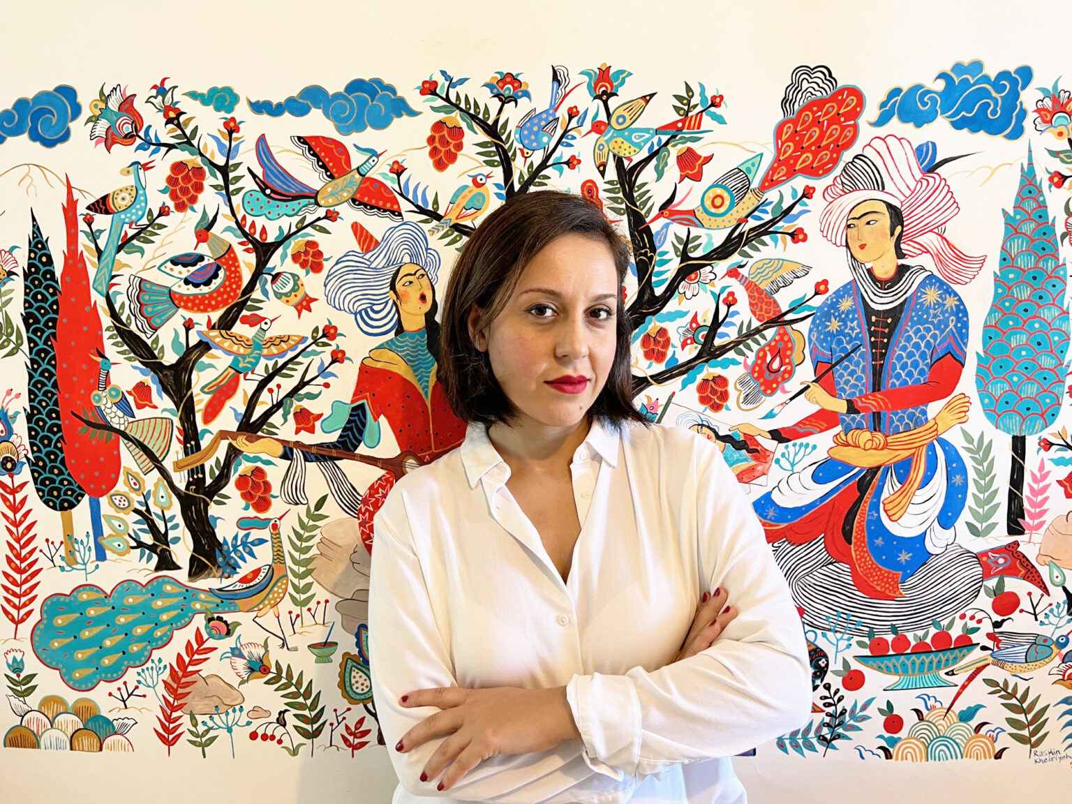 Interview with Iranian Illustrator Rashin Kheiriyeh - TeachMideast